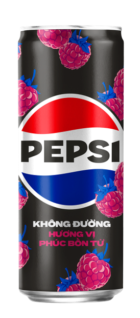 Nước Ngọt Pepsi Phúc Bồn Tử Lon Cao 320ml Pepsi | Giao gấp từ 7-Eleven gần nhất (24 trên 7)
