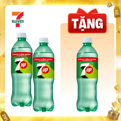 Combo 3 Nước 7Up Chai 600ml -T12 Pepsi,7 Up Giảm 34% | Giao gấp từ 7-Eleven gần nhất (24 trên 7 ...